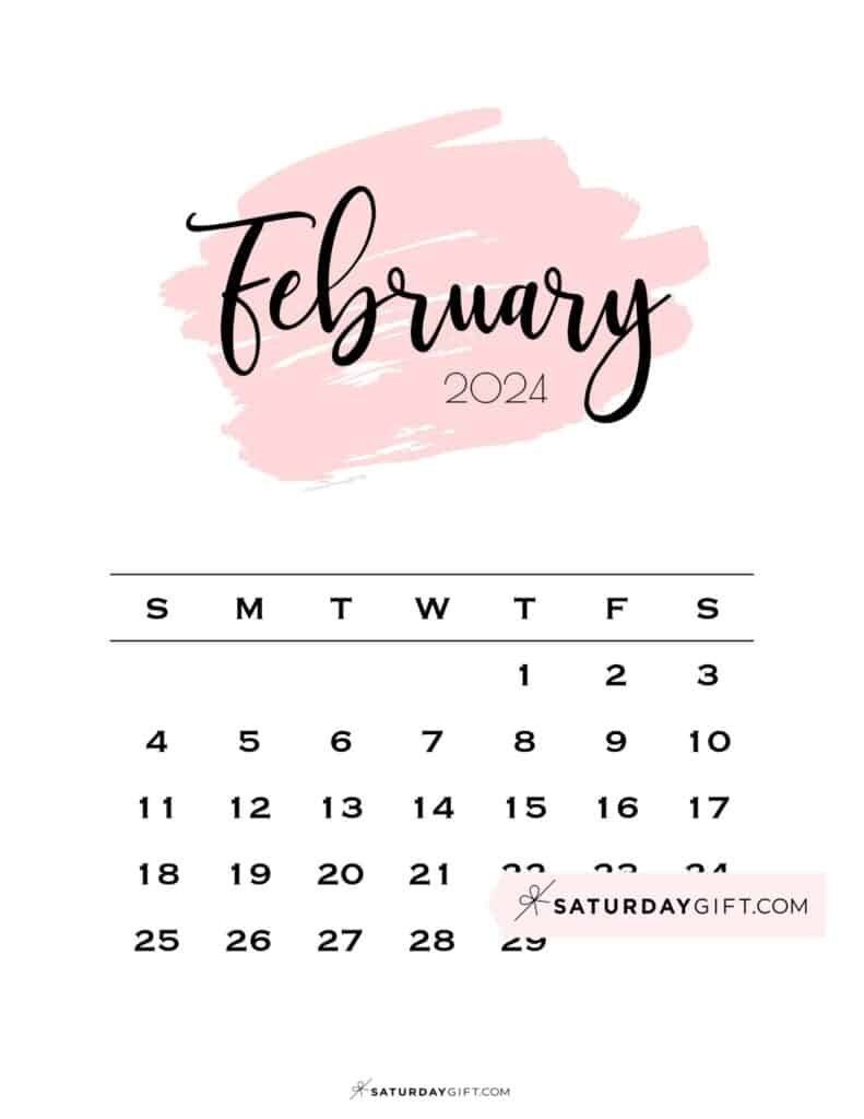 February 2024 Calendar Aesthetic - Becki Carolan February 2024 Calendar Aesthetic - Becki Carolan