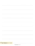 Lined Paper Printable Templates - 38 Free Printables | SaturdayGift