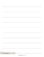 Lined Paper Printable Templates - 38 Free Printables | SaturdayGift
