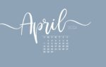 April Desktop Wallpaper - 21 Cute & Free April 2024 Calendar Backgrounds