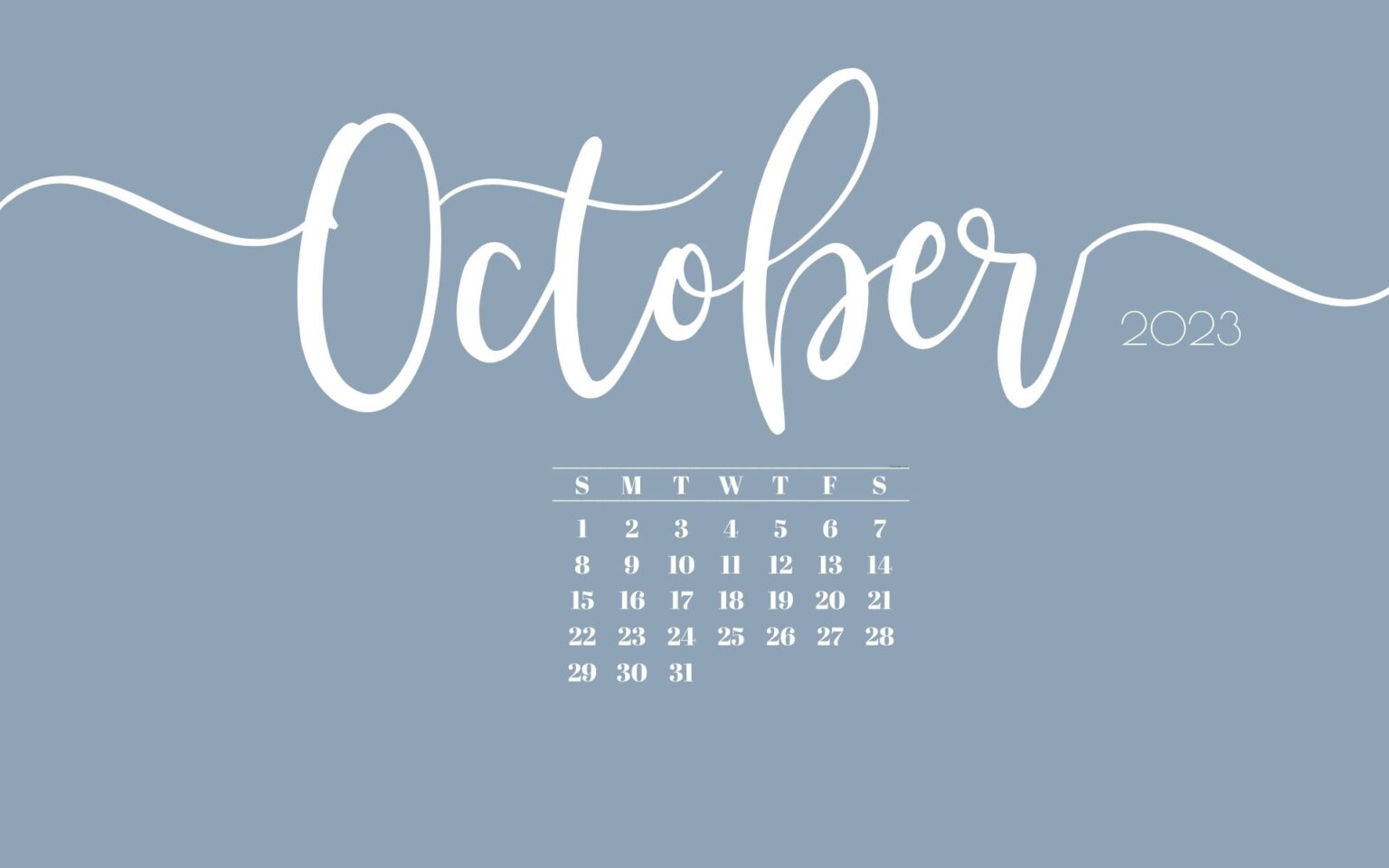 October Desktop Wallpaper - 21 Cute & Free October 2023 Calendar ...