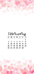 February 2025 Calendar Wallpaper - 51 Cute Backgrounds for Phone