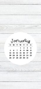 January 2025 Calendar Wallpaper - 39 Cute Backgrounds For Your Phone