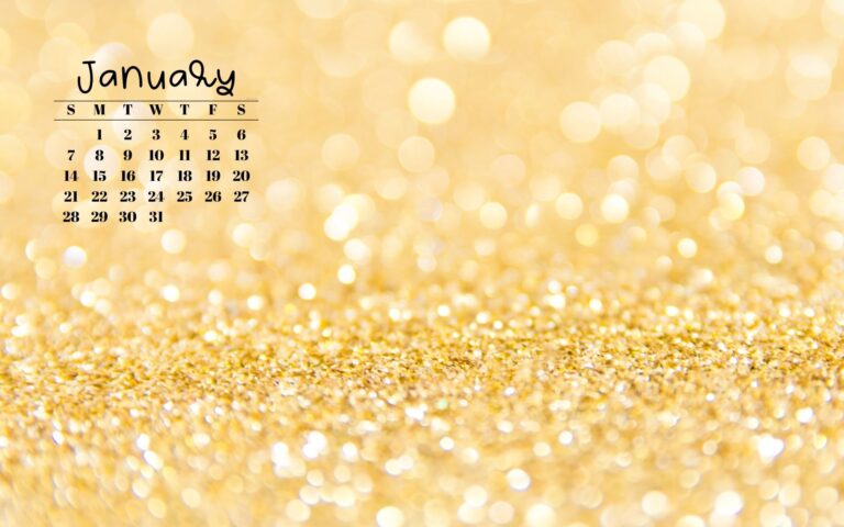 January Desktop Wallpaper - 21 Cute & Free January 2024 Calendar ...
