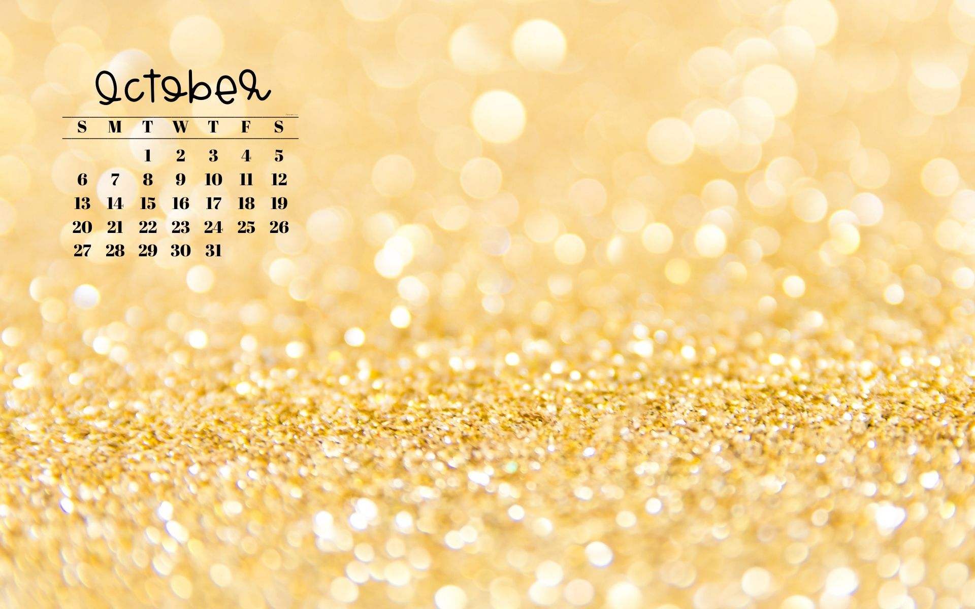 October Desktop Wallpaper - 21 Cute & Free October 2024 Calendar ...