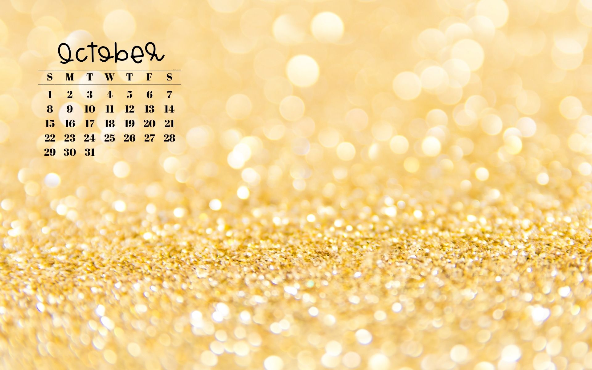 October Desktop Wallpaper - 21 Cute & Free October 2023 Calendar ...