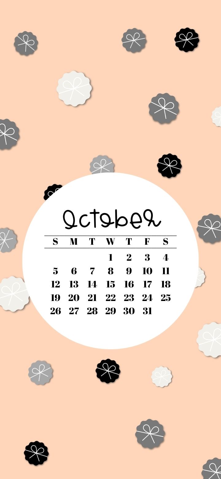 October 2025 Calendar Wallpaper - 47 Cute iPhone Backgrounds