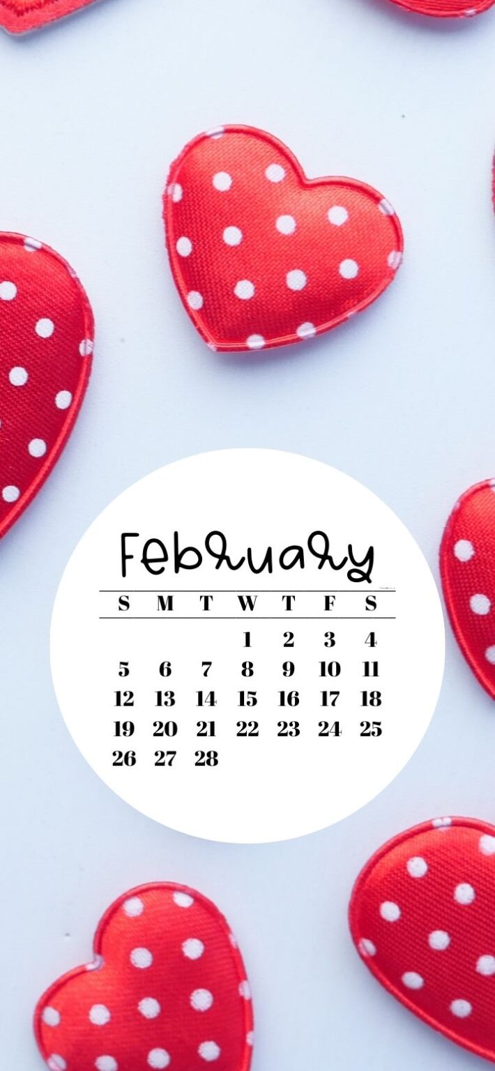 February 2023 Calendar Wallpaper - 51 Cute Backgrounds For iPhone