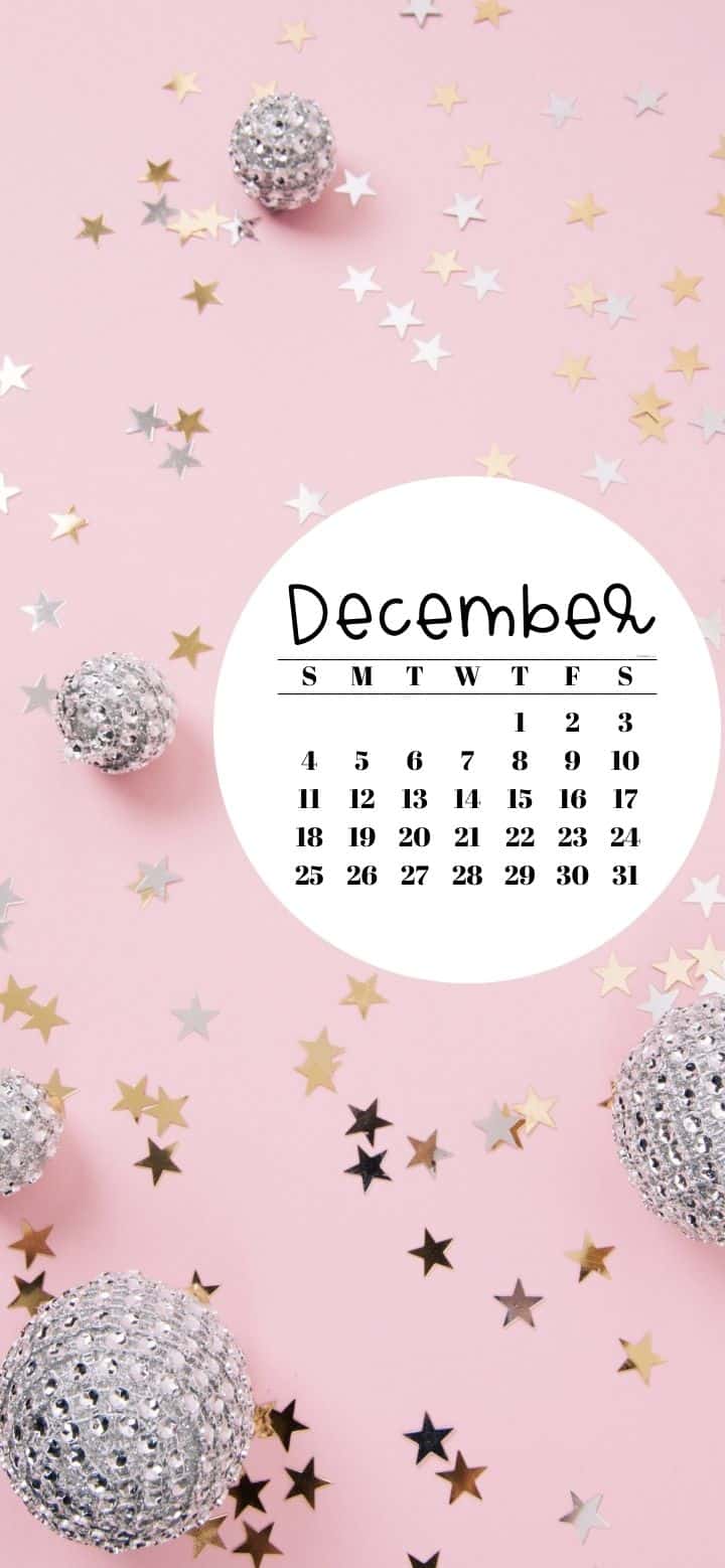 December 2022 Calendar Wallpaper - 48 Cute iPhone Backgrounds