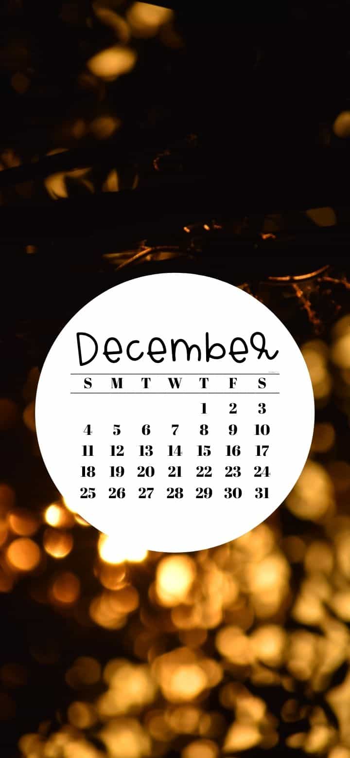 December 2022 Calendar Wallpaper - 48 Cute iPhone Backgrounds