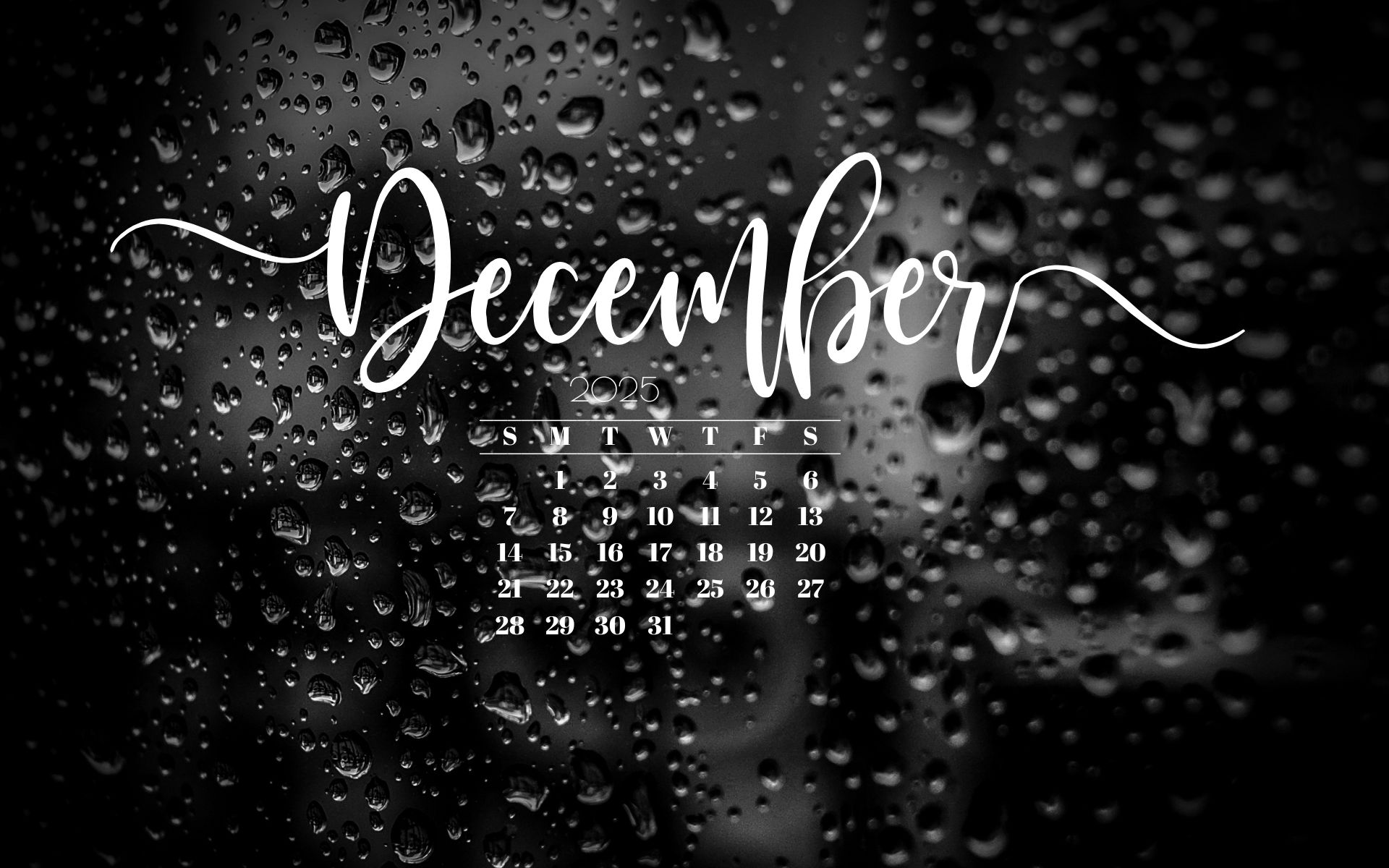 December Desktop Wallpaper - 21 Cute & Free December 2025 Calendar ...