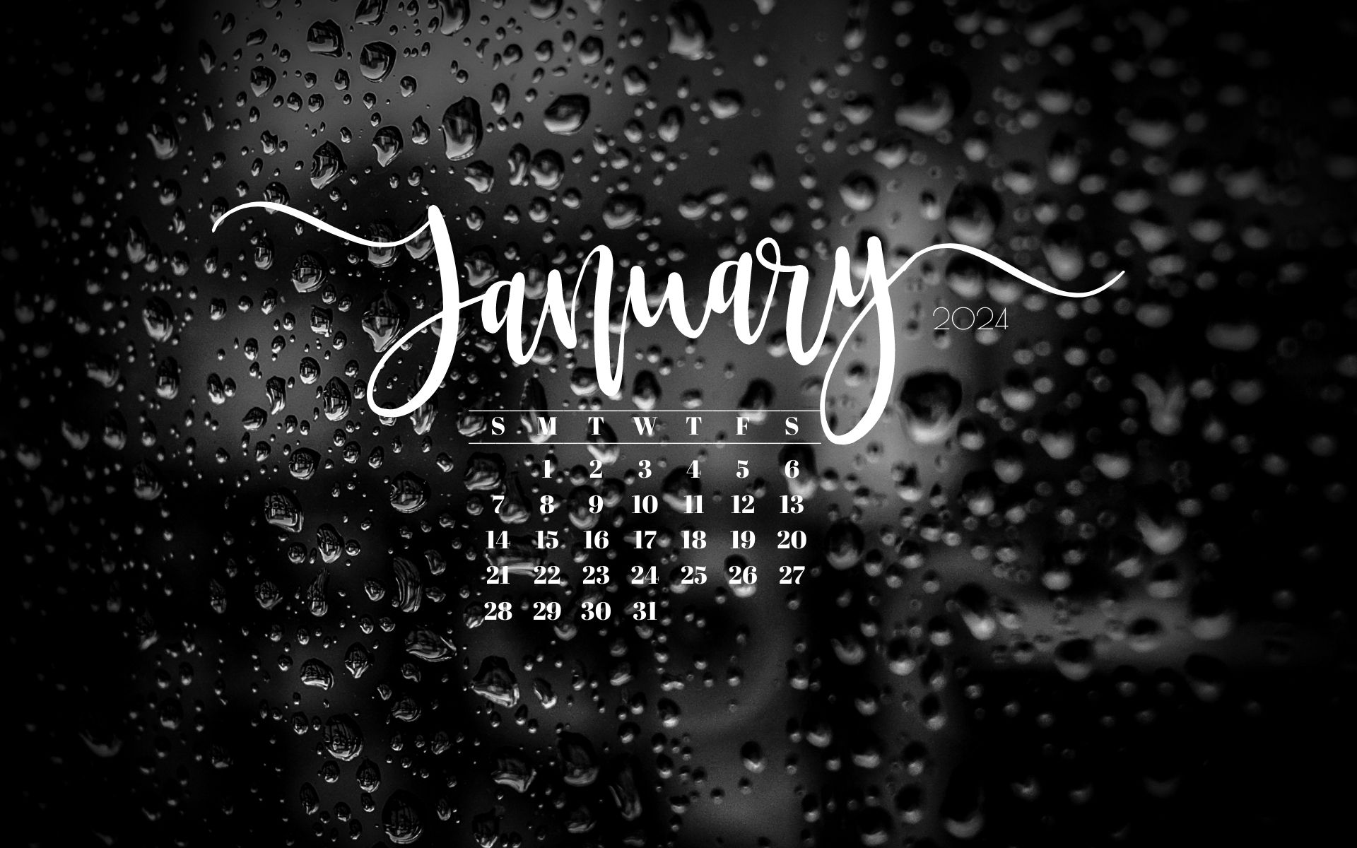 January Desktop Wallpaper - 21 Cute & Free January 2024 Calendar ...