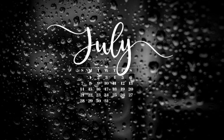 July Desktop Wallpaper - 21 Cute & Free July 2024 Calendar Backgrounds