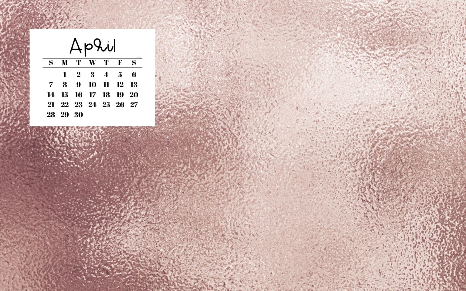 April Desktop Wallpaper - 21 Cute & Free April 2024 Calendar Backgrounds