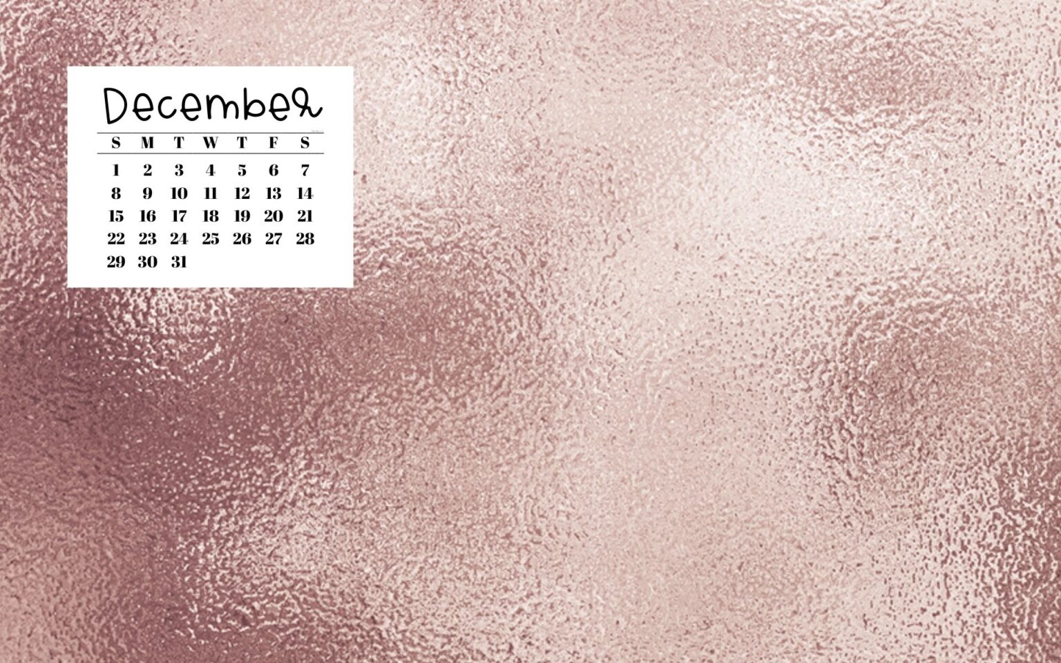 December Desktop Wallpaper - 21 Cute & Free December 2024 Calendar ...