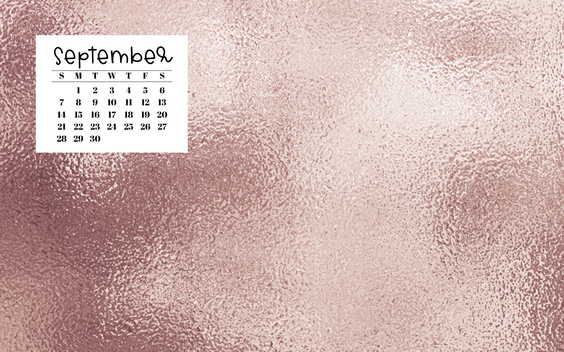 September Desktop Wallpaper - 21 Cute & Free September 2025 Calendar ...