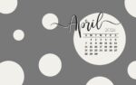 April Desktop Wallpaper - 21 Cute & Free April 2024 Calendar Backgrounds