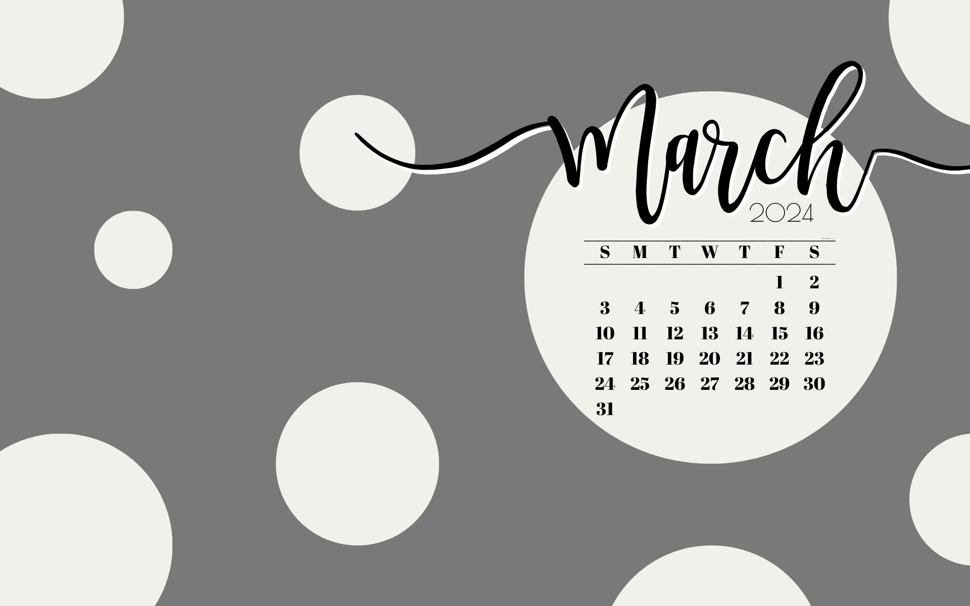 March Desktop Wallpaper - 21 Cute & Free March 2024 Calendar Backgrounds