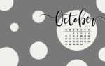 October Desktop Wallpaper - 21 Cute & Free October 2024 Calendar ...