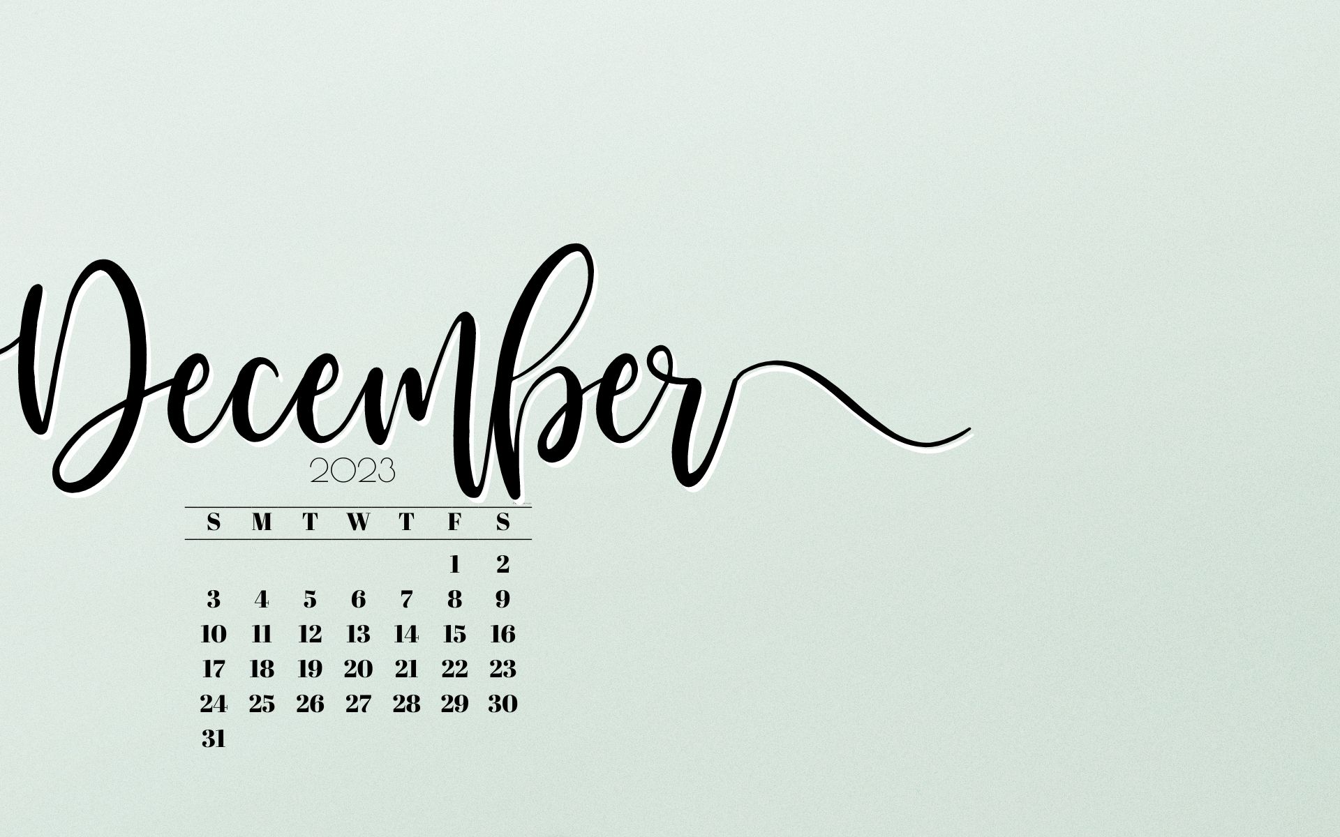 December Desktop Wallpaper - 21 Cute & Free December 2023 Calendar ...
