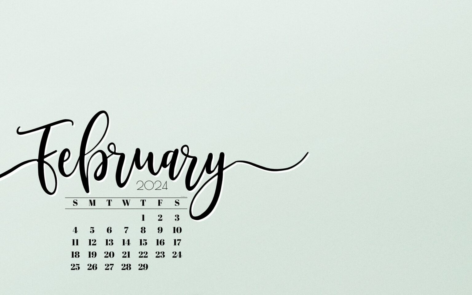 February Desktop Wallpaper - 21 Cute & Free February 2024 Calendar ...