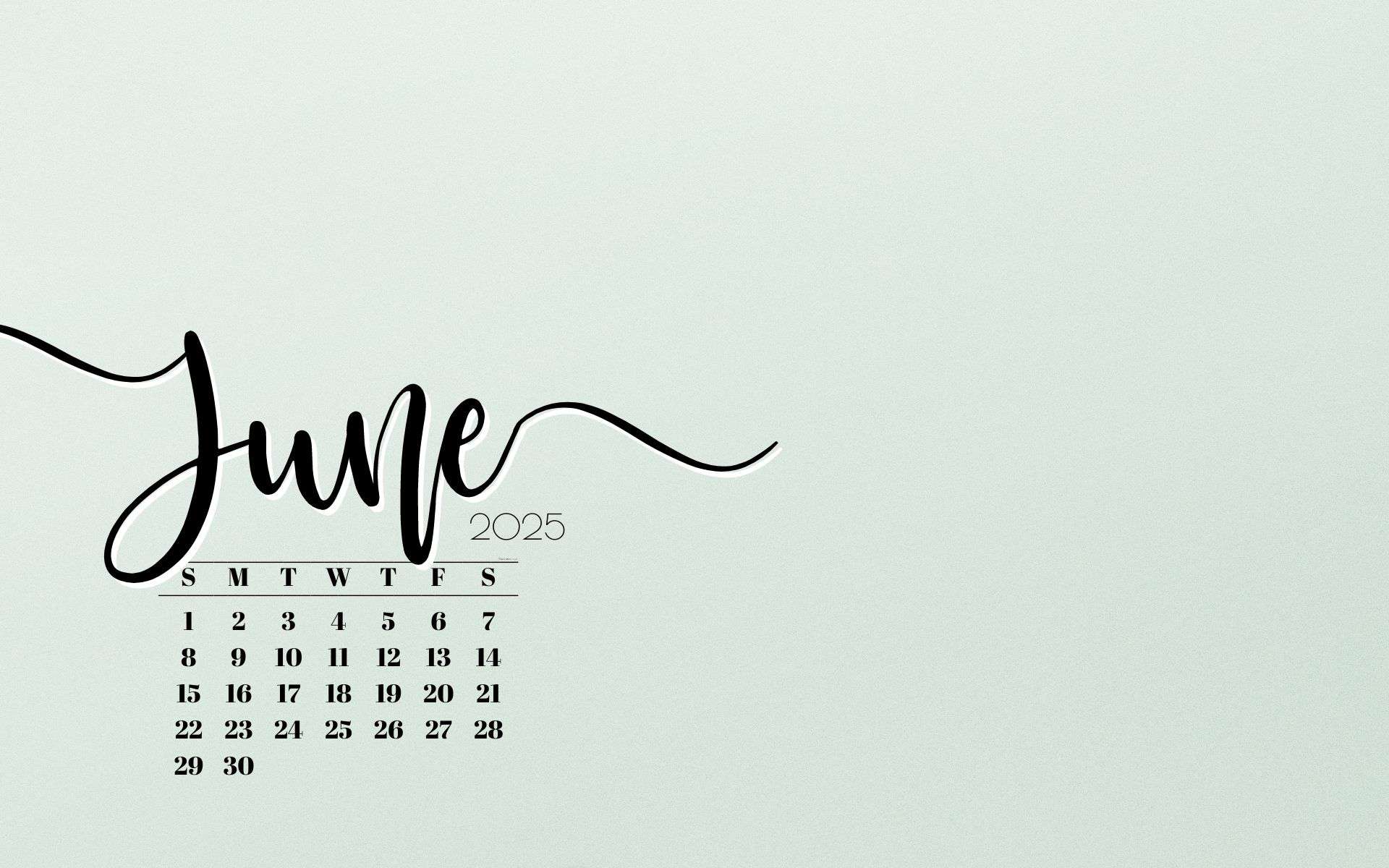June Desktop Wallpaper - 21 Cute & Free June 2025 Calendar Backgrounds
