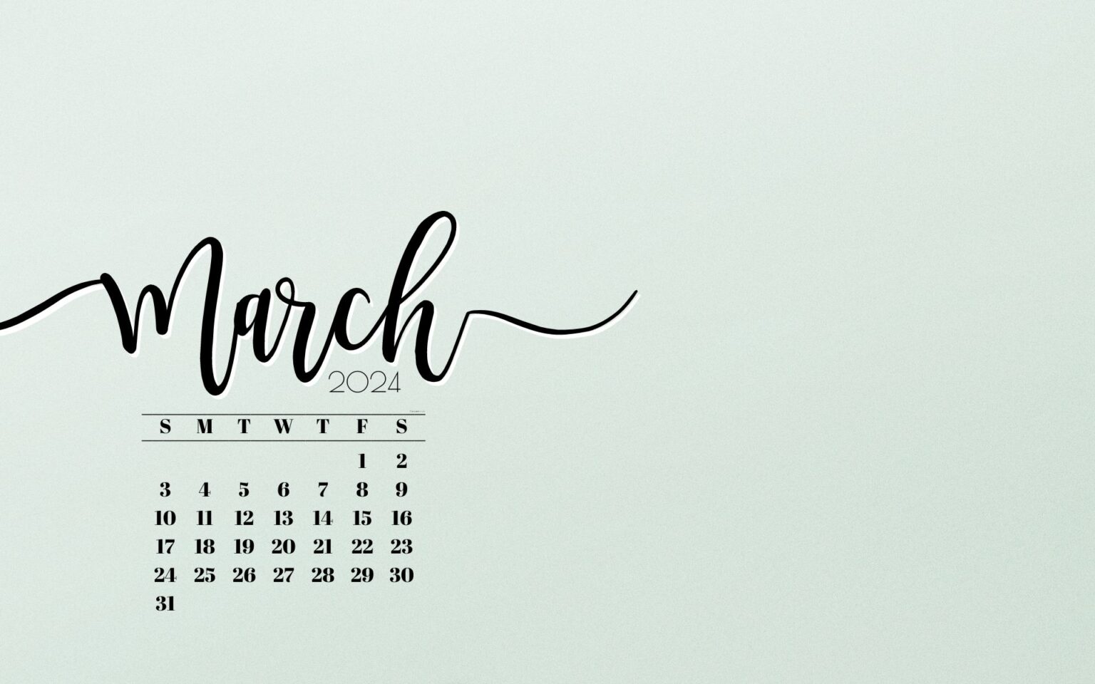 March Desktop Wallpaper - 21 Cute & Free March 2024 Calendar Backgrounds