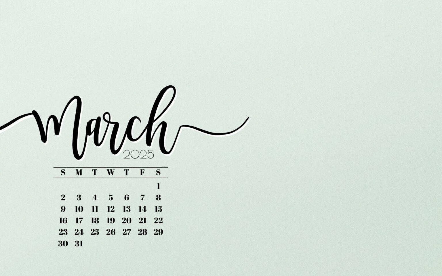 March Desktop Wallpaper - 21 Cute & Free March 2025 Calendar Backgrounds