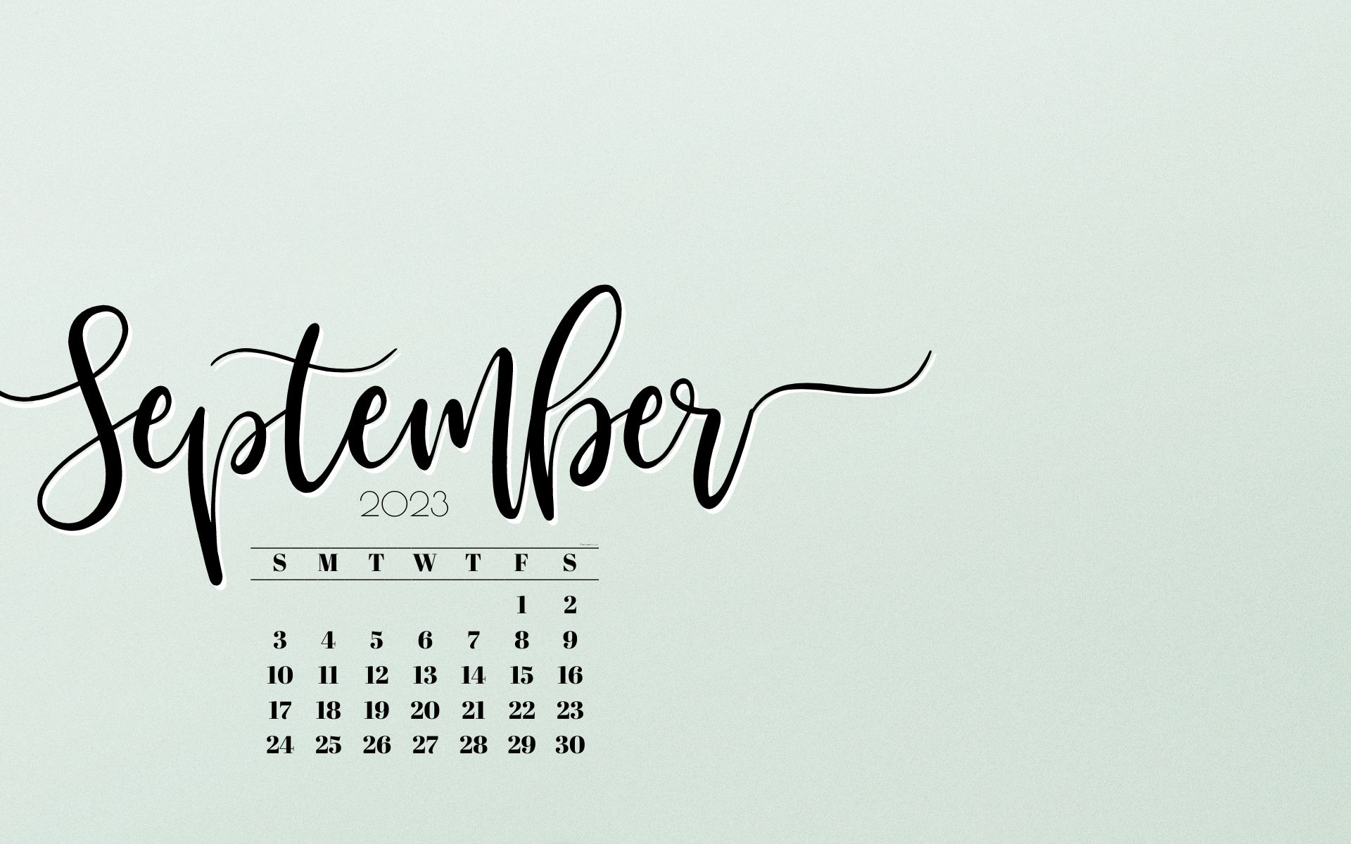 September Desktop Wallpaper - 21 Cute & Free September 2023 Calendar ...