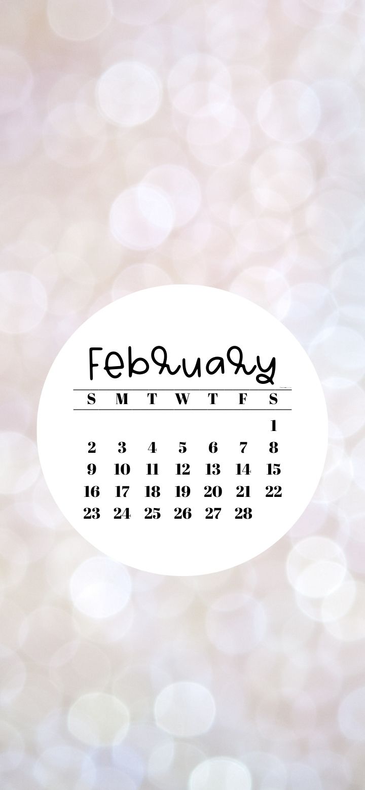 February 2025 Calendar Wallpaper - 51 Cute Backgrounds for Phone