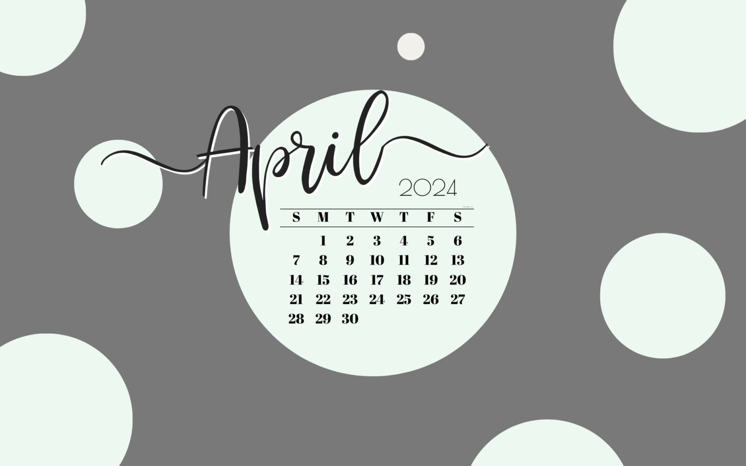 April Desktop Wallpaper - 21 Cute & Free April 2024 Calendar Backgrounds