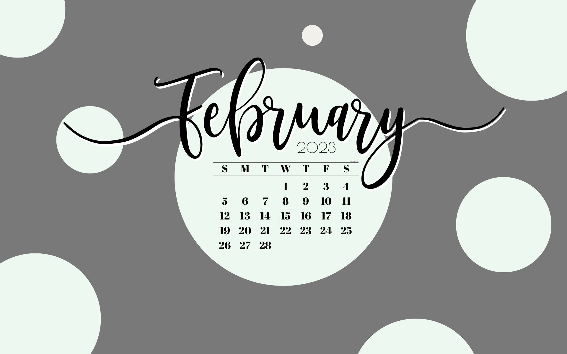 February Desktop Wallpaper - 21 Cute & Free February 2023 Calendar ...