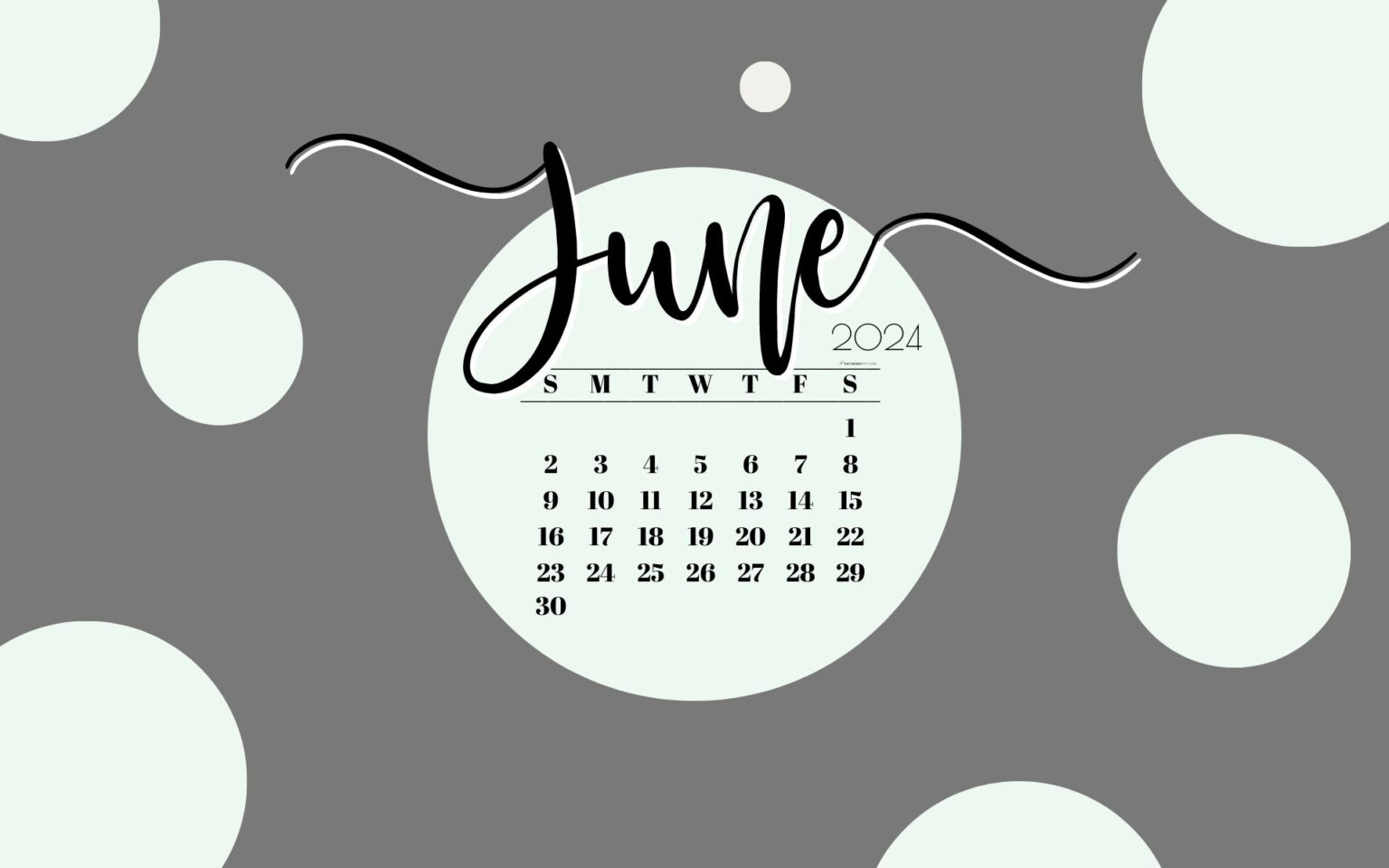 June Desktop Wallpaper - 21 Cute & Free June 2024 Calendar Backgrounds