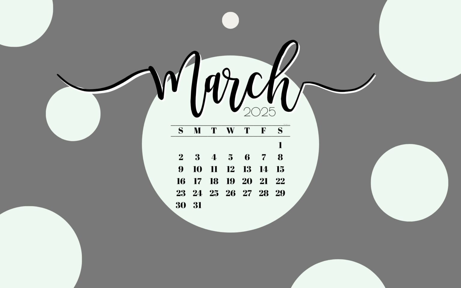 March Desktop Wallpaper - 21 Cute & Free March 2025 Calendar Backgrounds