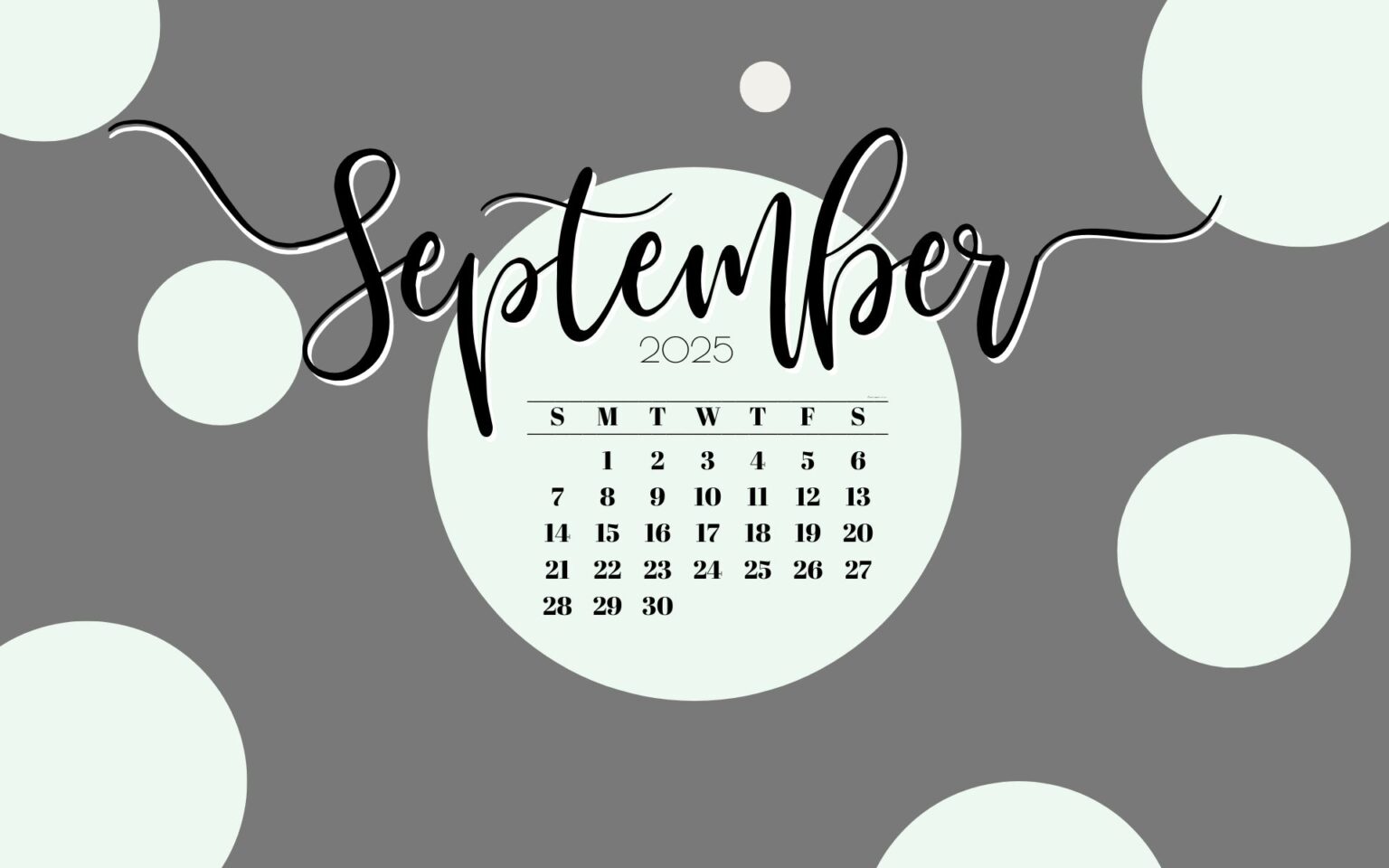 September Desktop Wallpaper - 21 Cute & Free September 2025 Calendar ...