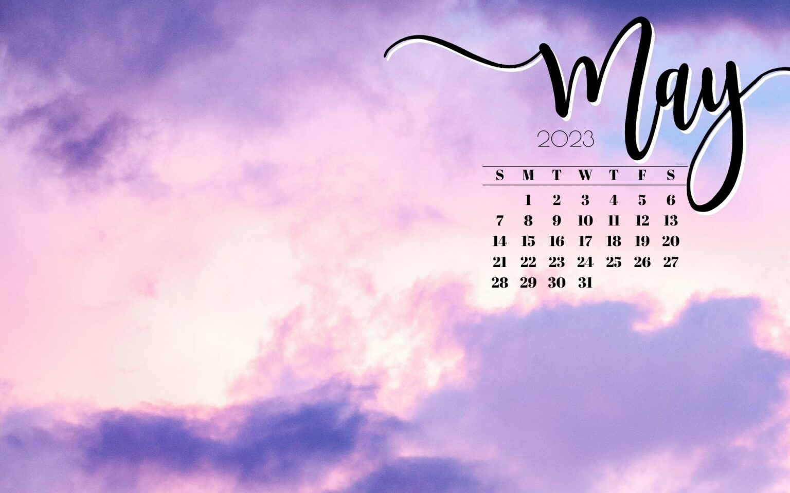 May Desktop Wallpaper - 21 Cute & Free May 2023 Calendar Backgrounds