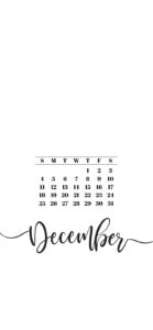 December 2022 Calendar Wallpaper - 48 Cute iPhone Backgrounds