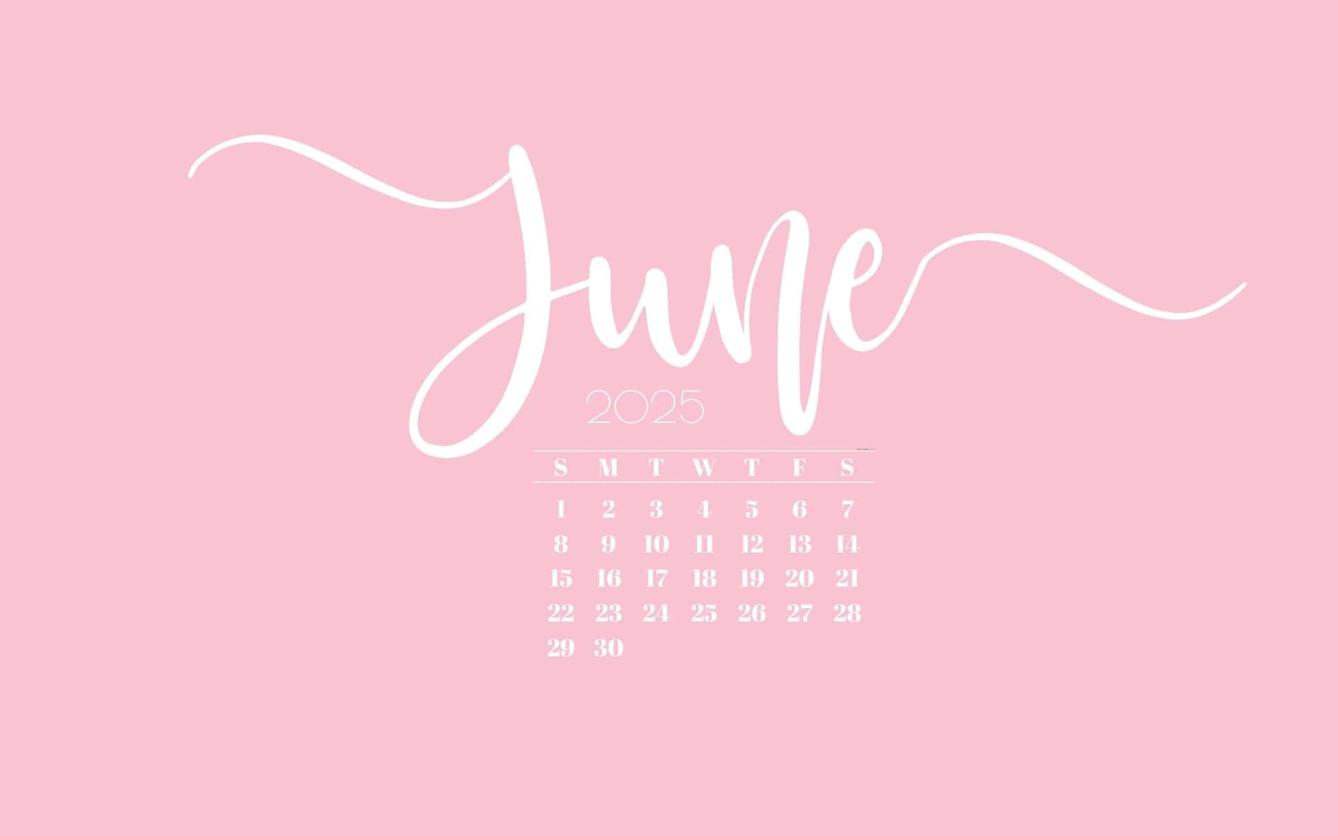 June Desktop Wallpaper - 21 Cute & Free June 2025 Calendar Backgrounds