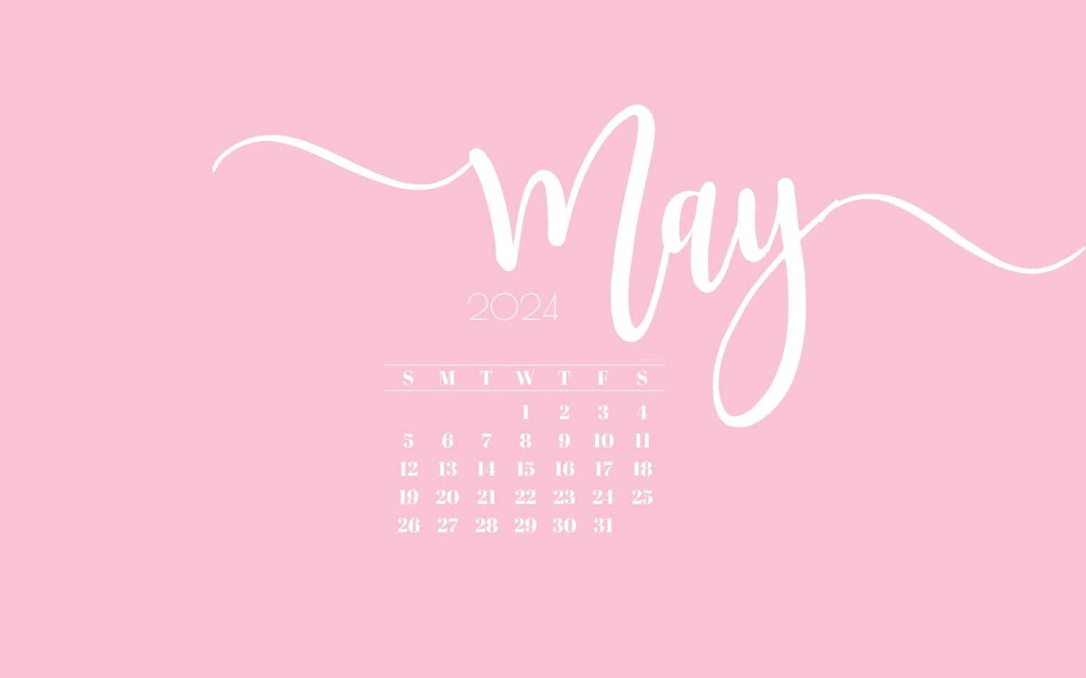 May Desktop Wallpaper - 21 Cute & Free May 2024 Calendar Backgrounds