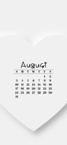 August 2025 Calendar Wallpaper - 38 Cute Backgrounds For Your iPhone