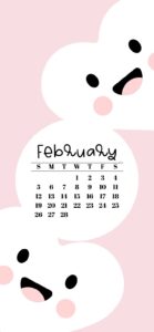 February 2023 Calendar Wallpaper - 51 Cute Backgrounds For iPhone
