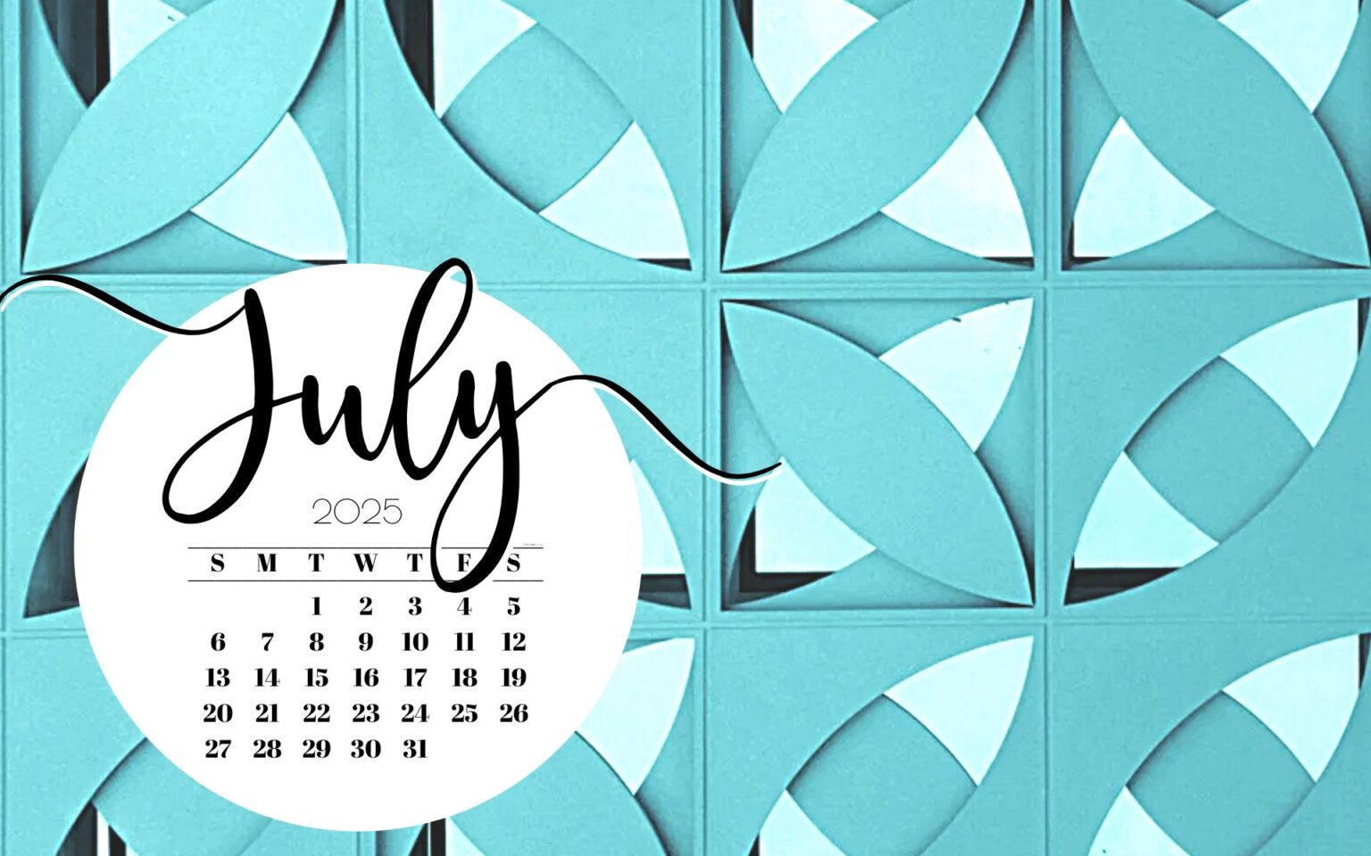 July Desktop Wallpaper - 21 Cute & Free July 2025 Calendar Backgrounds