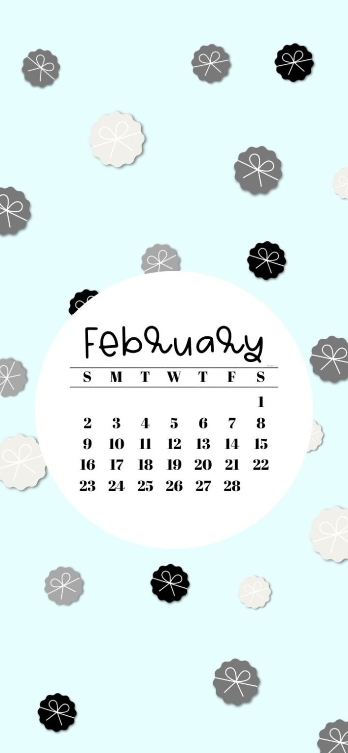 February 2025 Calendar Wallpaper - 51 Cute Backgrounds for Phone