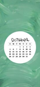October 2025 Calendar Wallpaper - 47 Cute iPhone Backgrounds