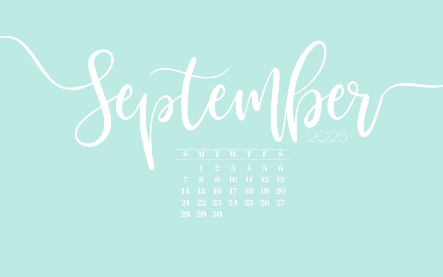 September Desktop Wallpaper - 21 Cute & Free September 2025 Calendar ...