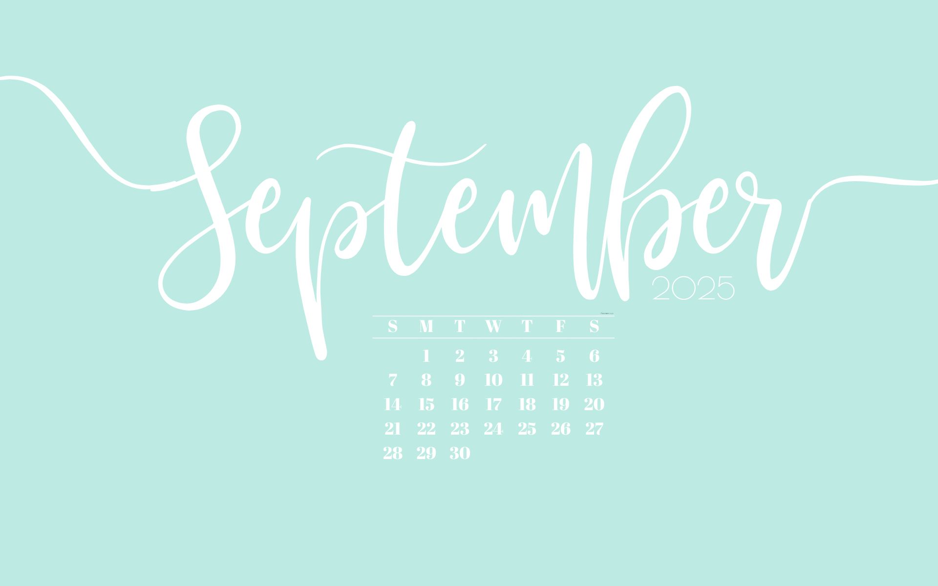 September Desktop Wallpaper - 21 Cute & Free September 2025 Calendar ...