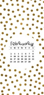 February 2025 Calendar Wallpaper - 51 Cute Backgrounds for Phone