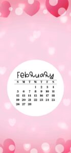 February 2023 Calendar Wallpaper - 51 Cute Backgrounds For iPhone