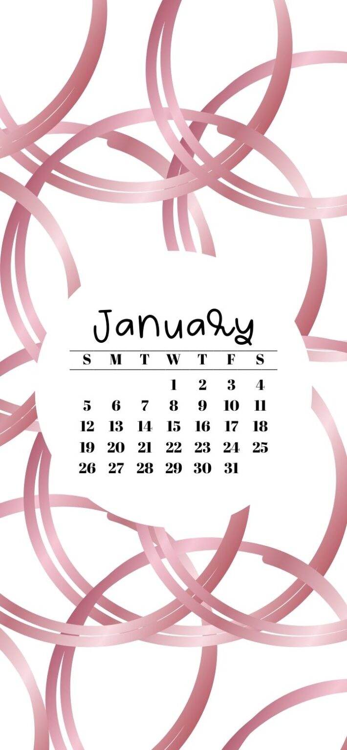 January 2025 Calendar Wallpaper - 39 Cute Backgrounds For Your Phone