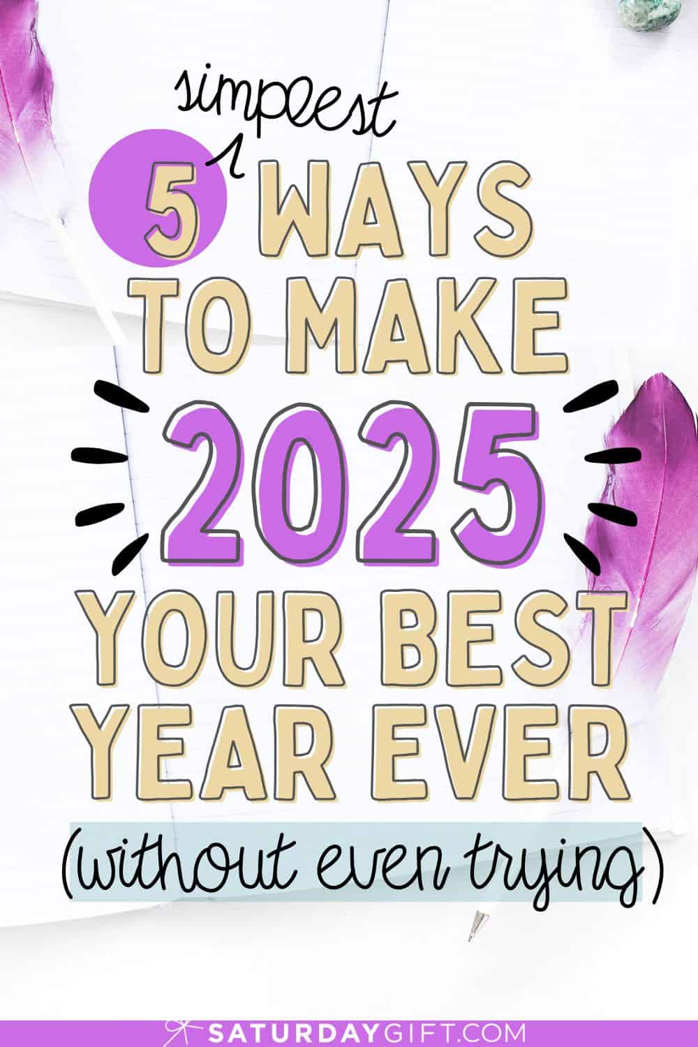 5 Things to Do to Start the New Year off Right (+ Free Printables)